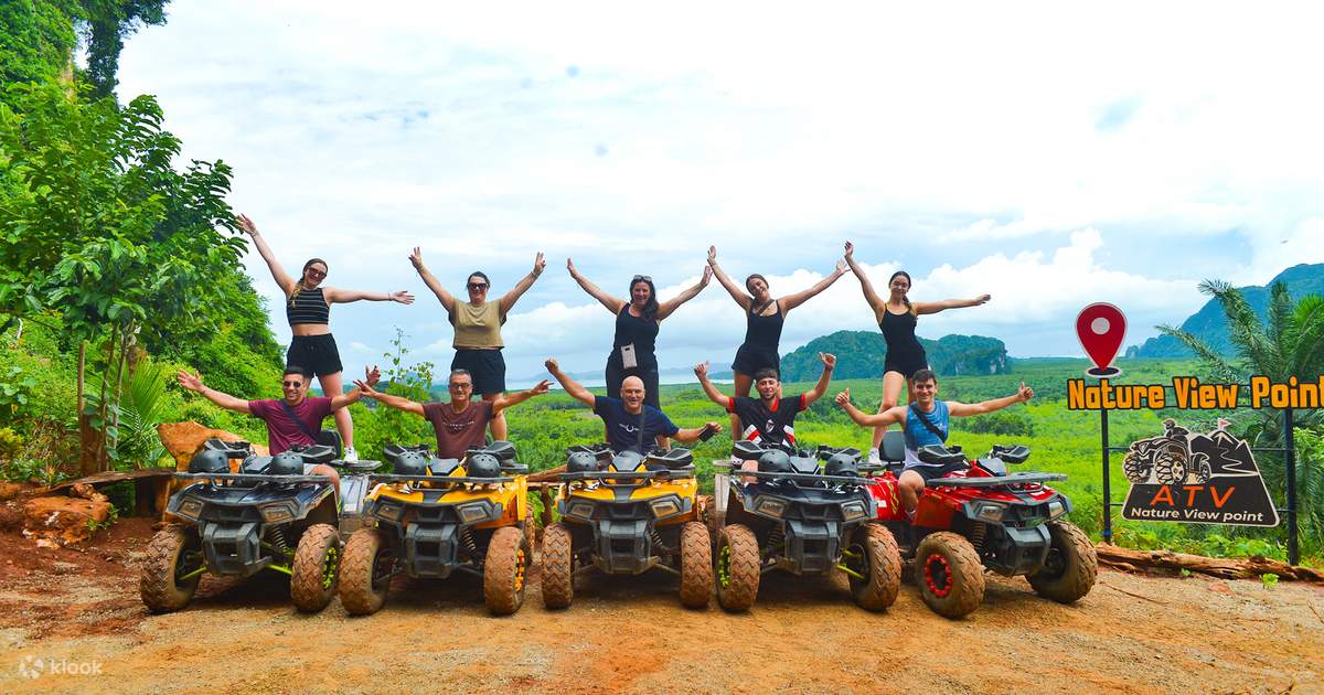 กระบี่ : จุดชมวิวธรรมชาติ ผจญภัยออฟโรดด้วยรถ ATV - Klook ประเทศไทย